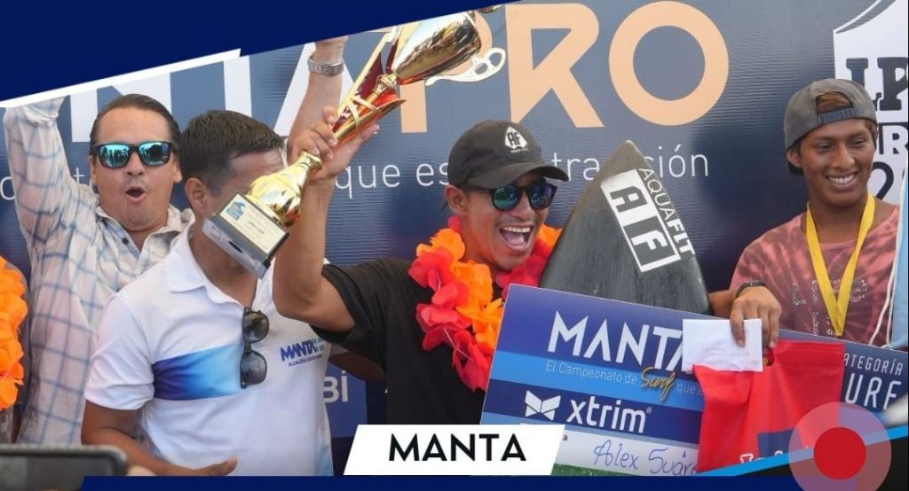 EL ECUATORIANO ÁLEX SUÁREZ ES EL CAMPEÓN MÁXIMO DEL MANTA PRO SURF 2024 – EL MERCURIO