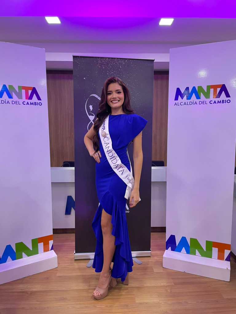 Candidata a reina de Manta 2024: Nadia Andrea Larco Bravo – EL MERCURIO